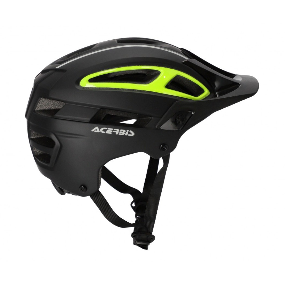 Casca MTB Acerbis DoubleP Black Yellow