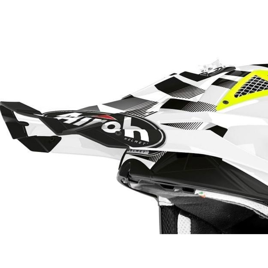 Cozoroc casca Airoh Aviator Ace Nemesi White Gloss